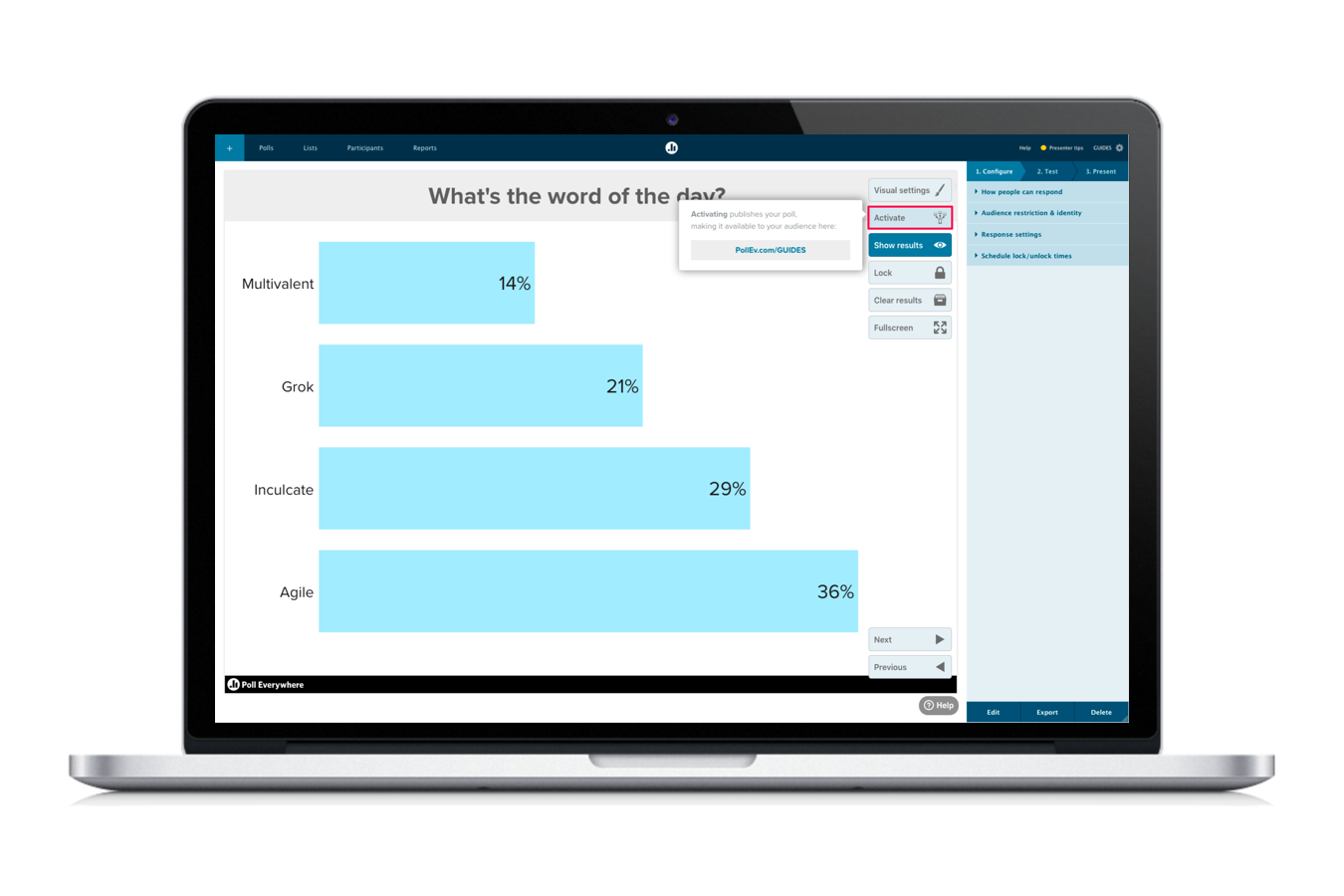Everything you need to know about Poll Everywhere terminology