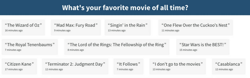 6 creative ideas for open response polling - Poll Everywhere Blog