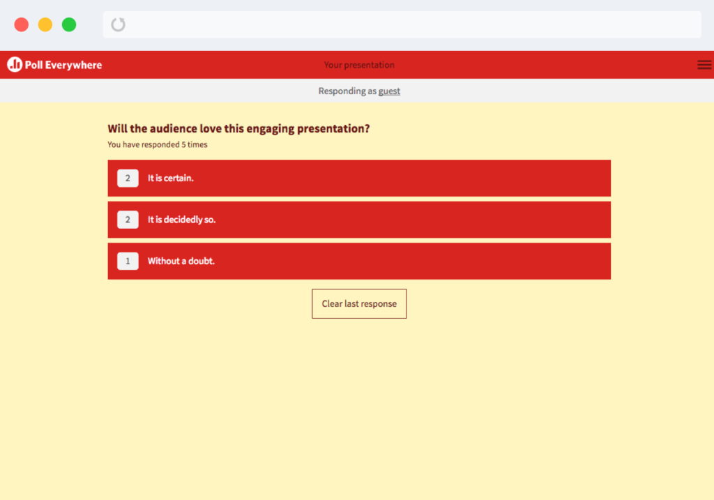 8 advanced Poll Everywhere features for greater audience engagement