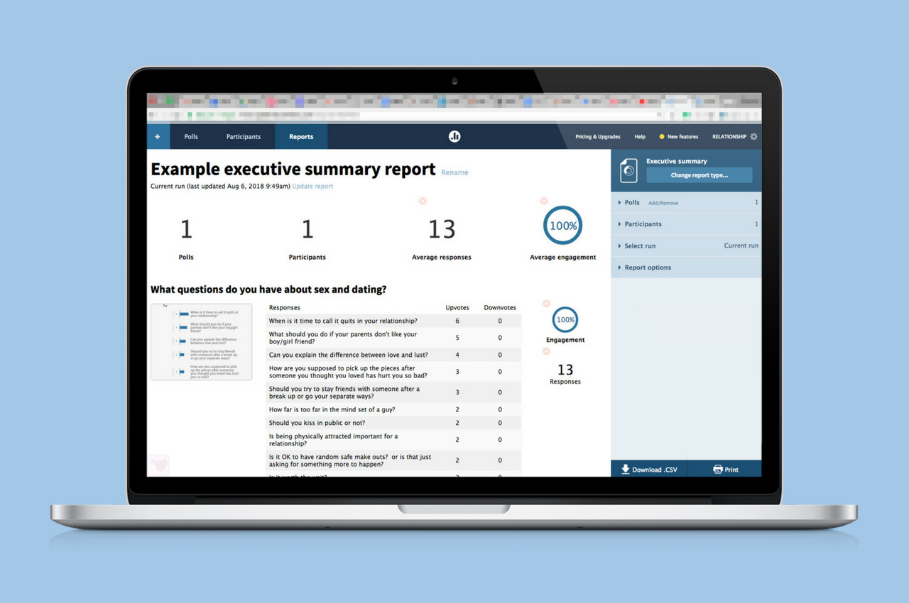 Collect anonymous feedback quickly with Poll Everywhere