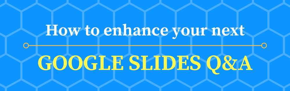 How to make a Google Slides quiz for an audience of 100 or more