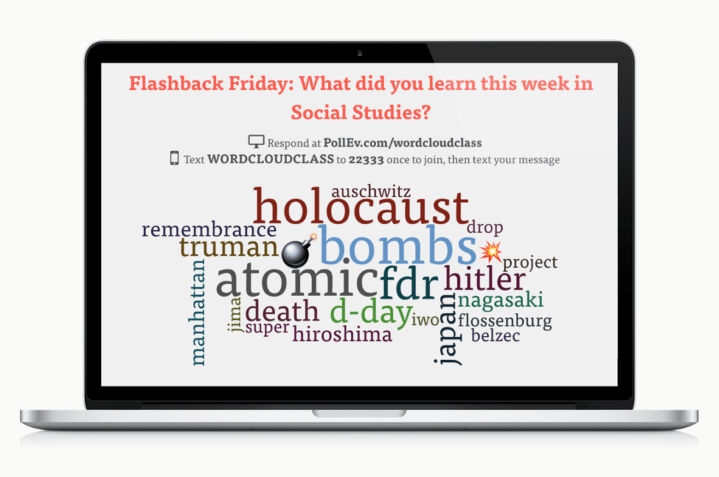 10 best word cloud activities for your classroom | Poll Everywhere