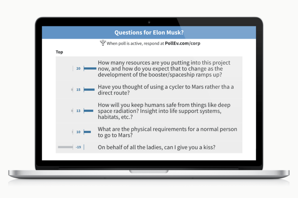 How to introduce Poll Everywhere and other tips for live polling