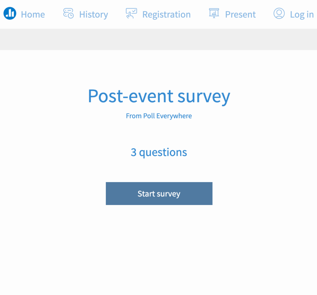 Create post-event surveys for all types of feedback