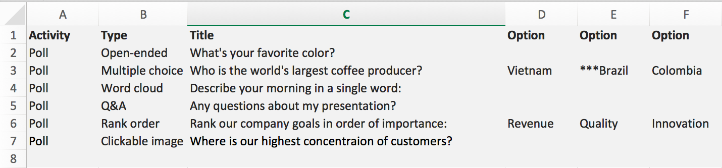 Introducing import – a new tool for creating and sharing polls