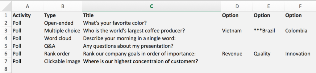Introducing import – a new tool for creating and sharing polls