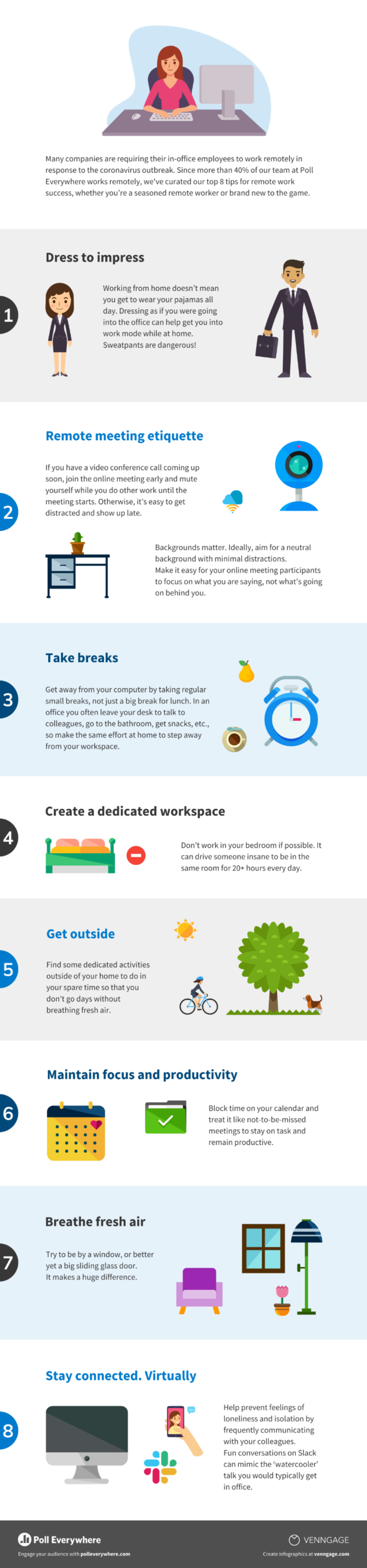 8 tips for remote work success