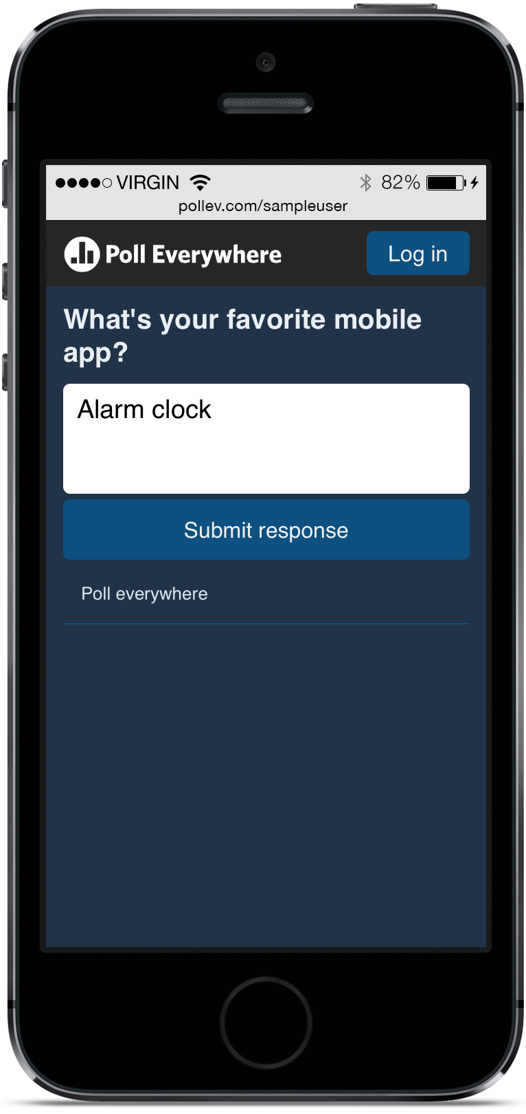 Mobile Device Voting With Poll Everywhere