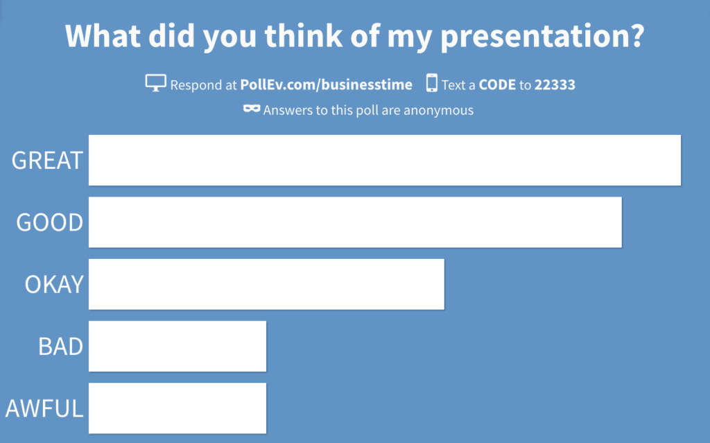 How to make a Google Slides quiz for an audience of 100 or more