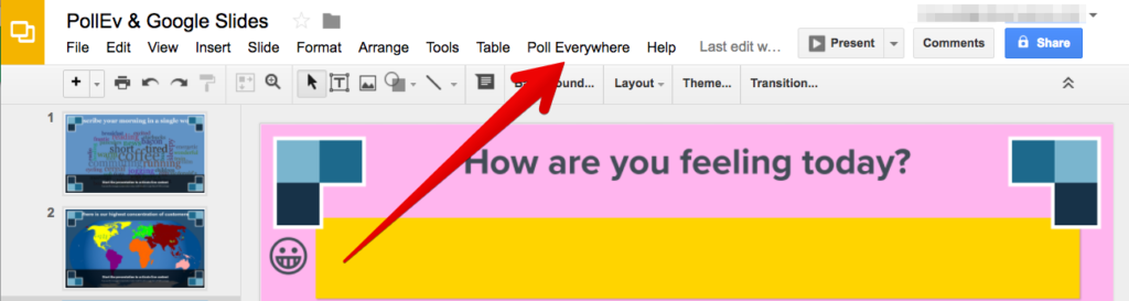 How to make a Google Slides quiz for an audience of 100 or more