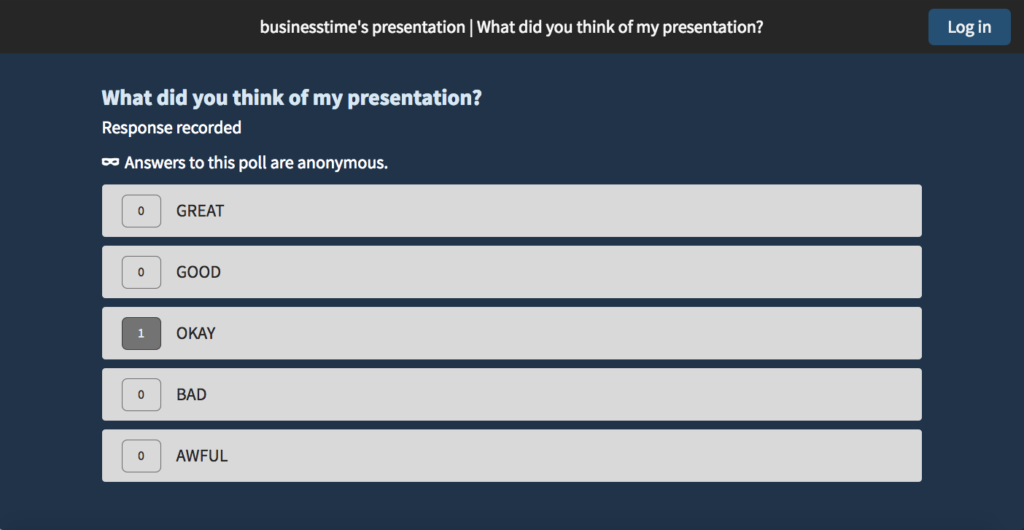 How to make a Google Slides quiz for an audience of 100 or more