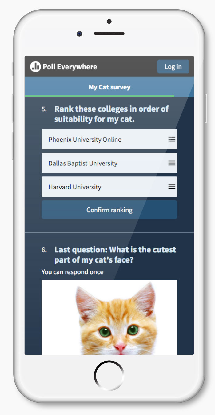 New Poll Everywhere Survey allows ANY poll type (and looks so good)