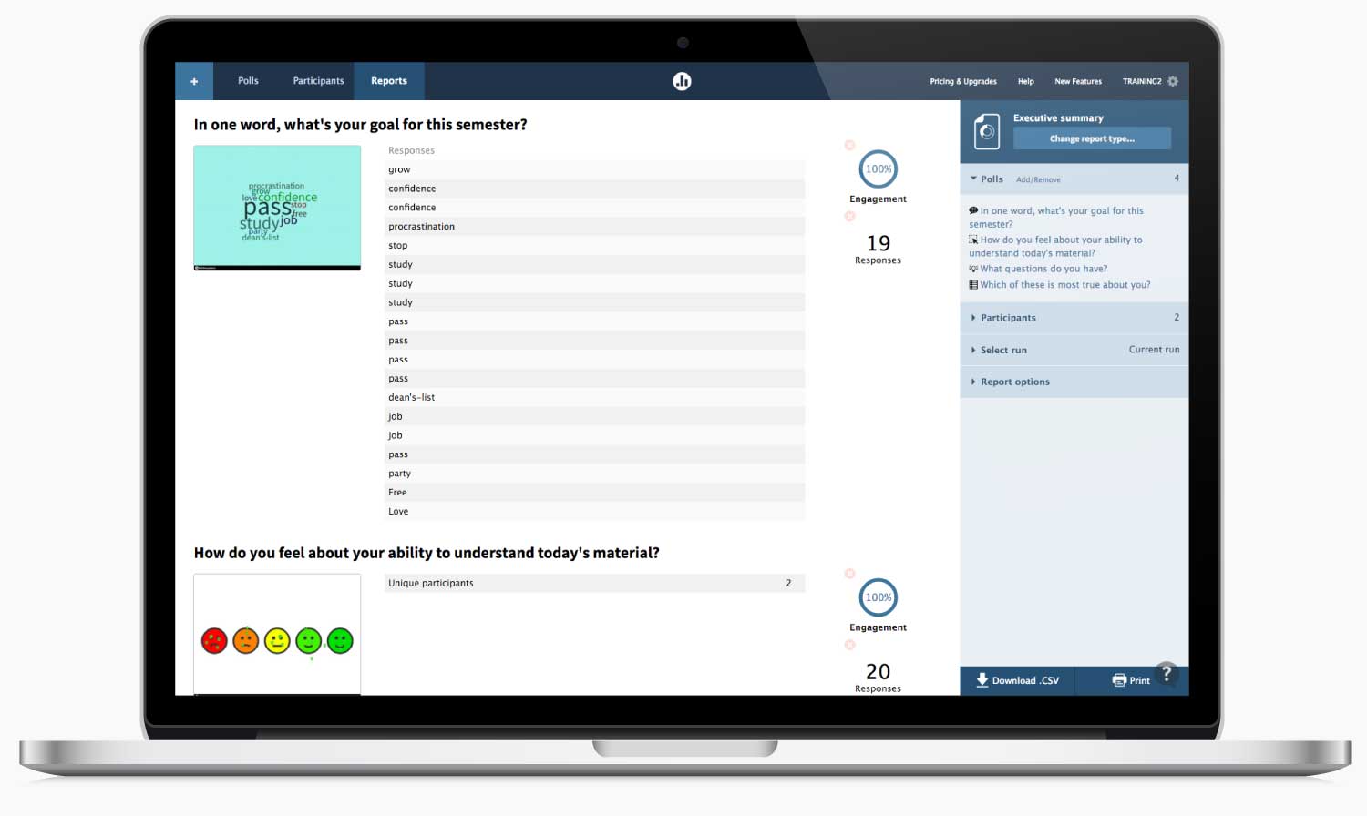 New Features: Grading in creation, Ranking Polls, Account Templates ...