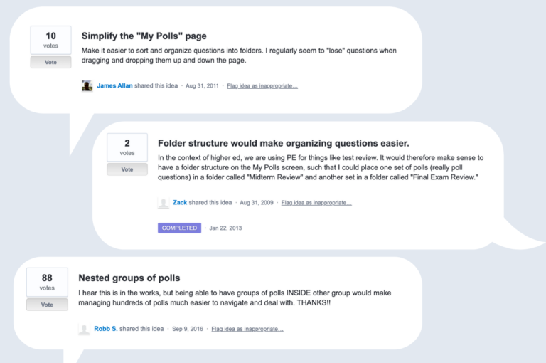 Using customer feedback to launch Poll Everywhere's biggest feature yet