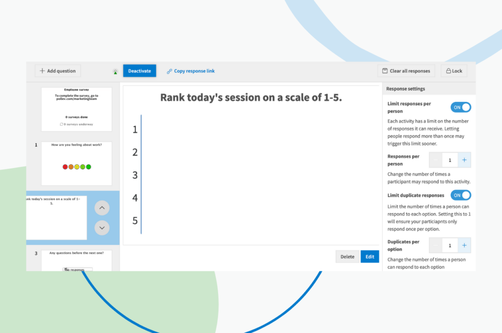 Create post-event surveys for all types of feedback